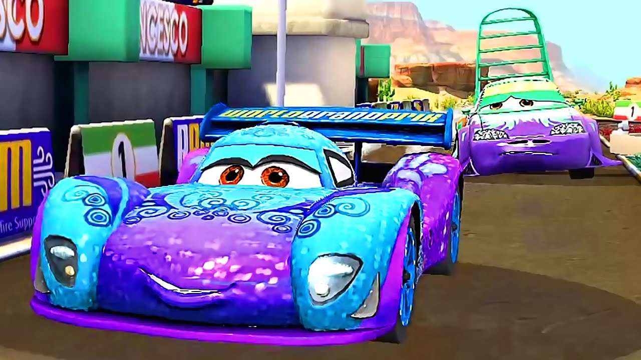 Cars 2: Carla Veloso Carnaval Skin - Fast as Lightning GamePlay - YouTube