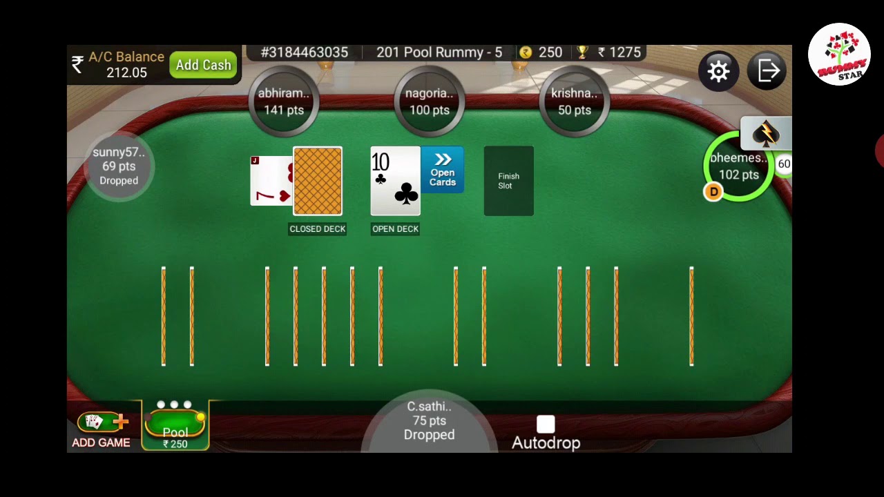 21 June | Rummy Circle | Pool Rummy - YouTube