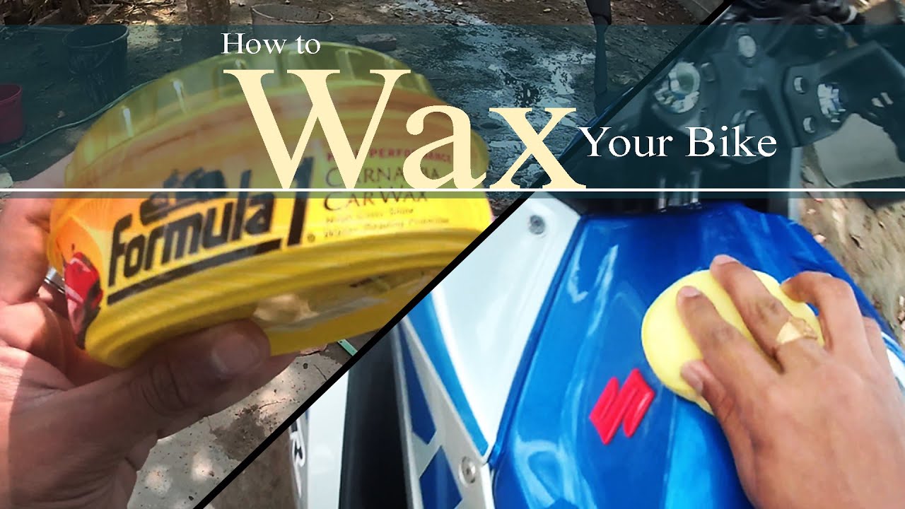 How to Polish your bike | The best Wax in budget for your bike (Formula ...