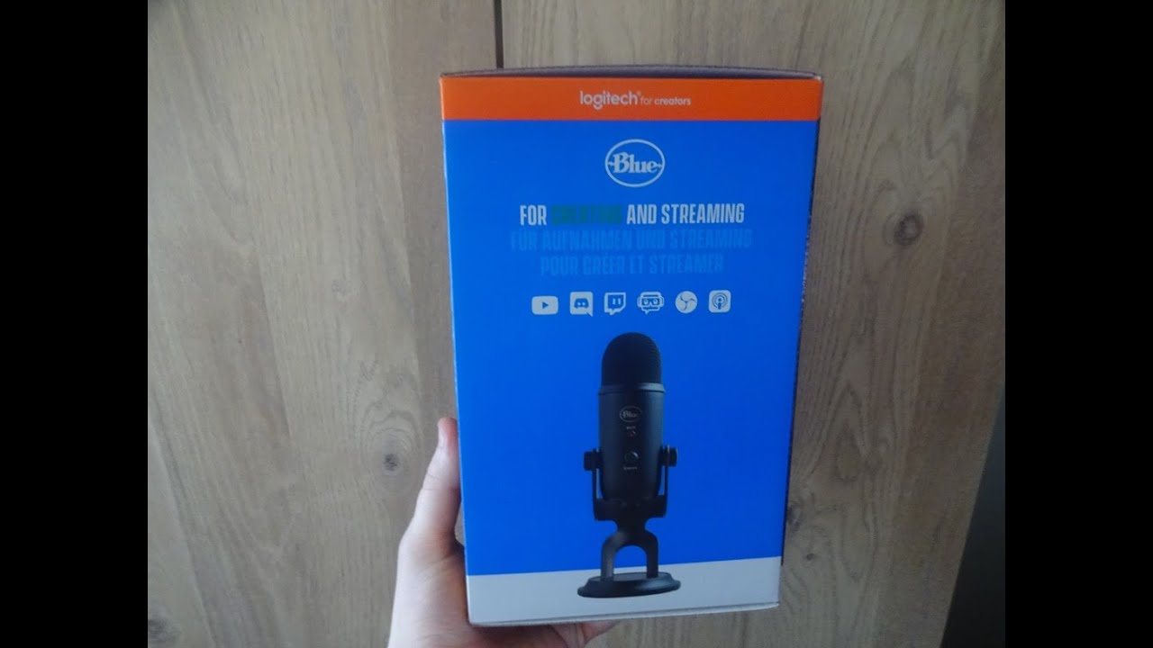 I Got My Yeti Microphone From Argos Today - YouTube