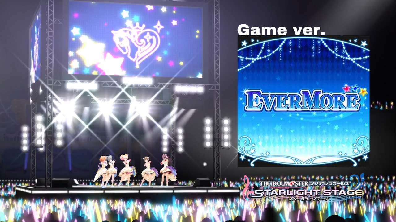 【デレステMV】EVERMORE（Game ver.）城ヶ崎美嘉（CV：佳村はるか）神崎蘭子（CV：内田真礼）前川みく（CV：高森奈津美）二宮 ...