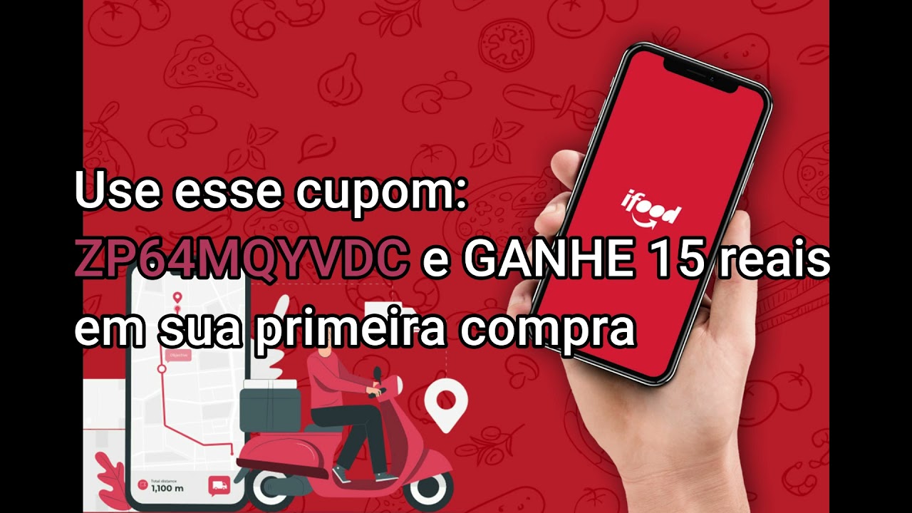 IFOOD Cupom de Desconto 2022 (Primeira Compra) - YouTube