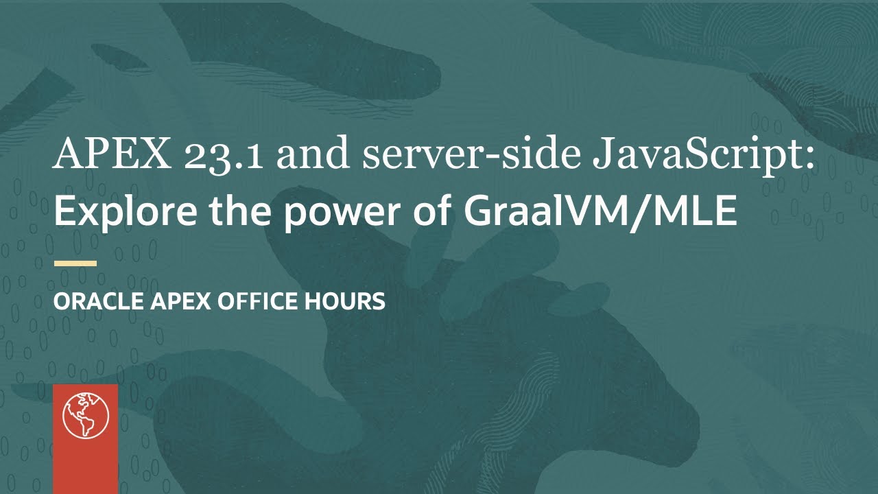 Apex 23 1 And Server Side Javascript Explore The Power Of Graalvm Mle Youtube