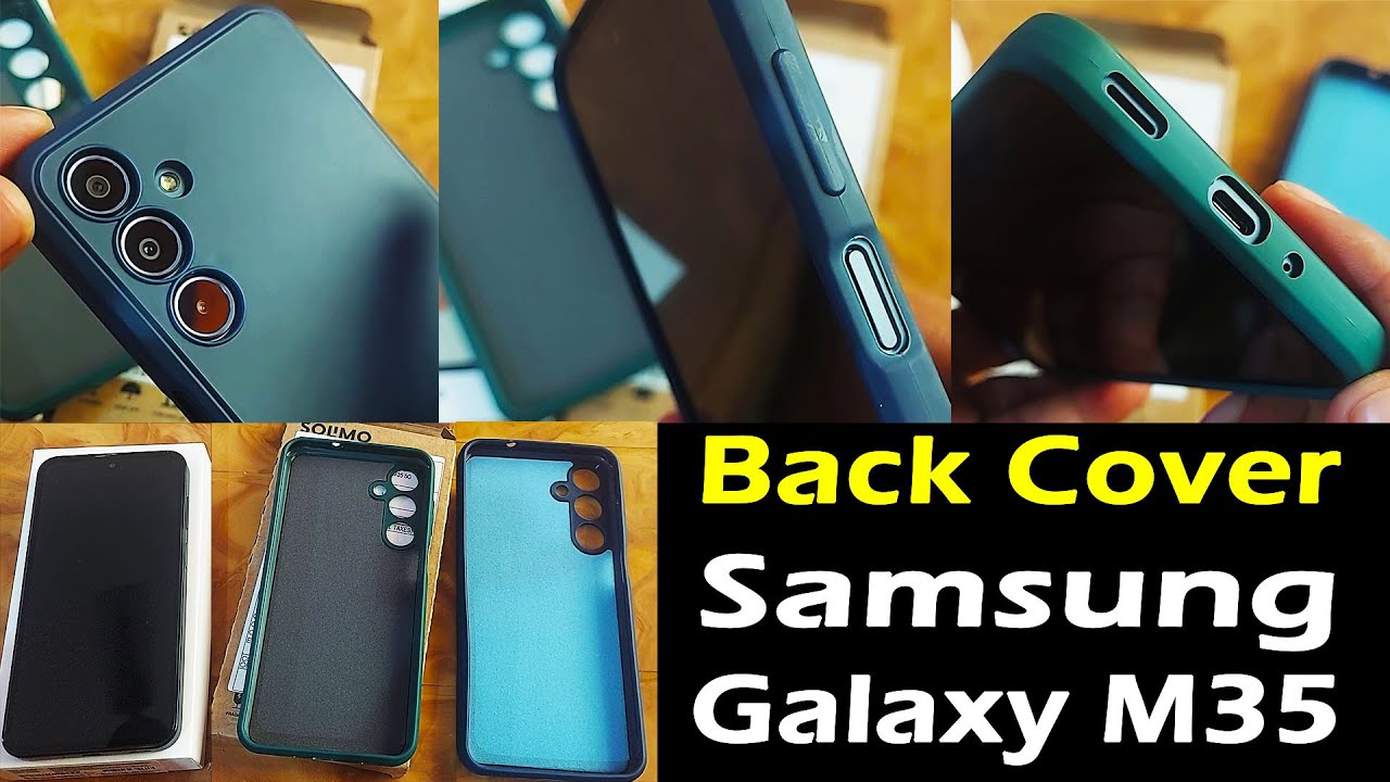 Samsung Galaxy M35 Back cover/case from Amazon Brand Solimo and ...