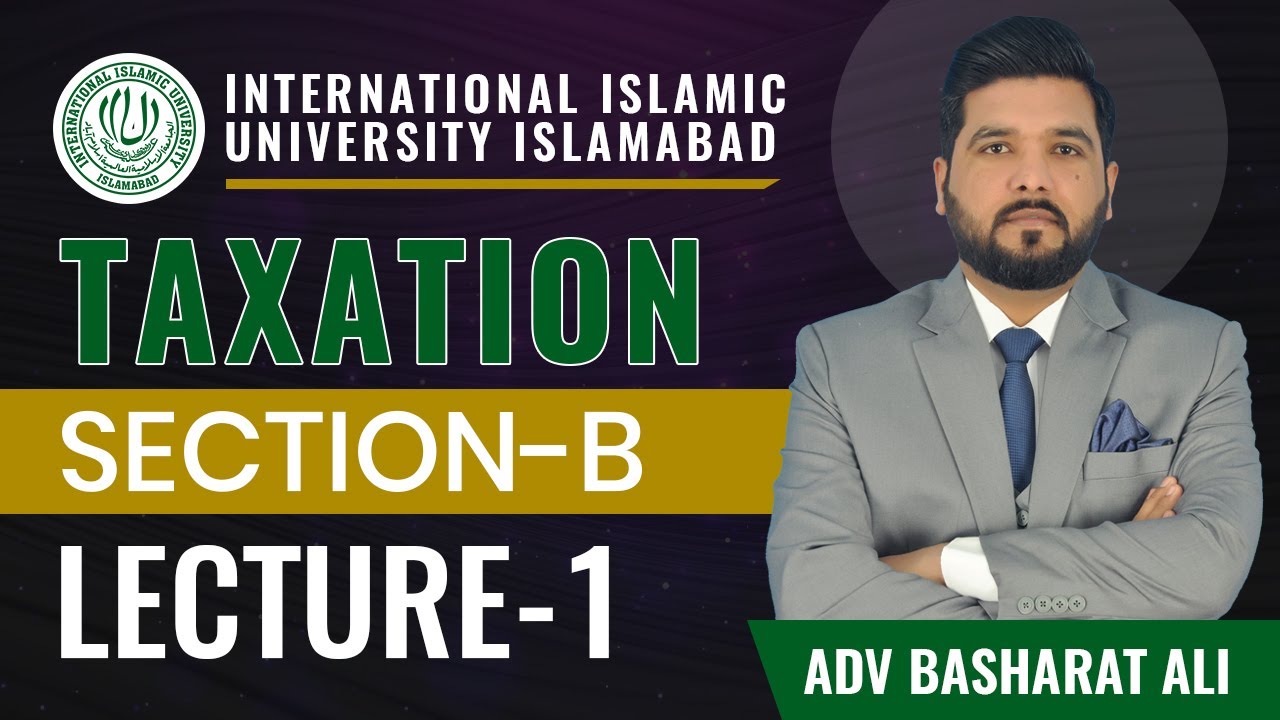 Lecture 1 - Section B - IIUI - Semester 9 - 25 Feb 2025 - YouTube