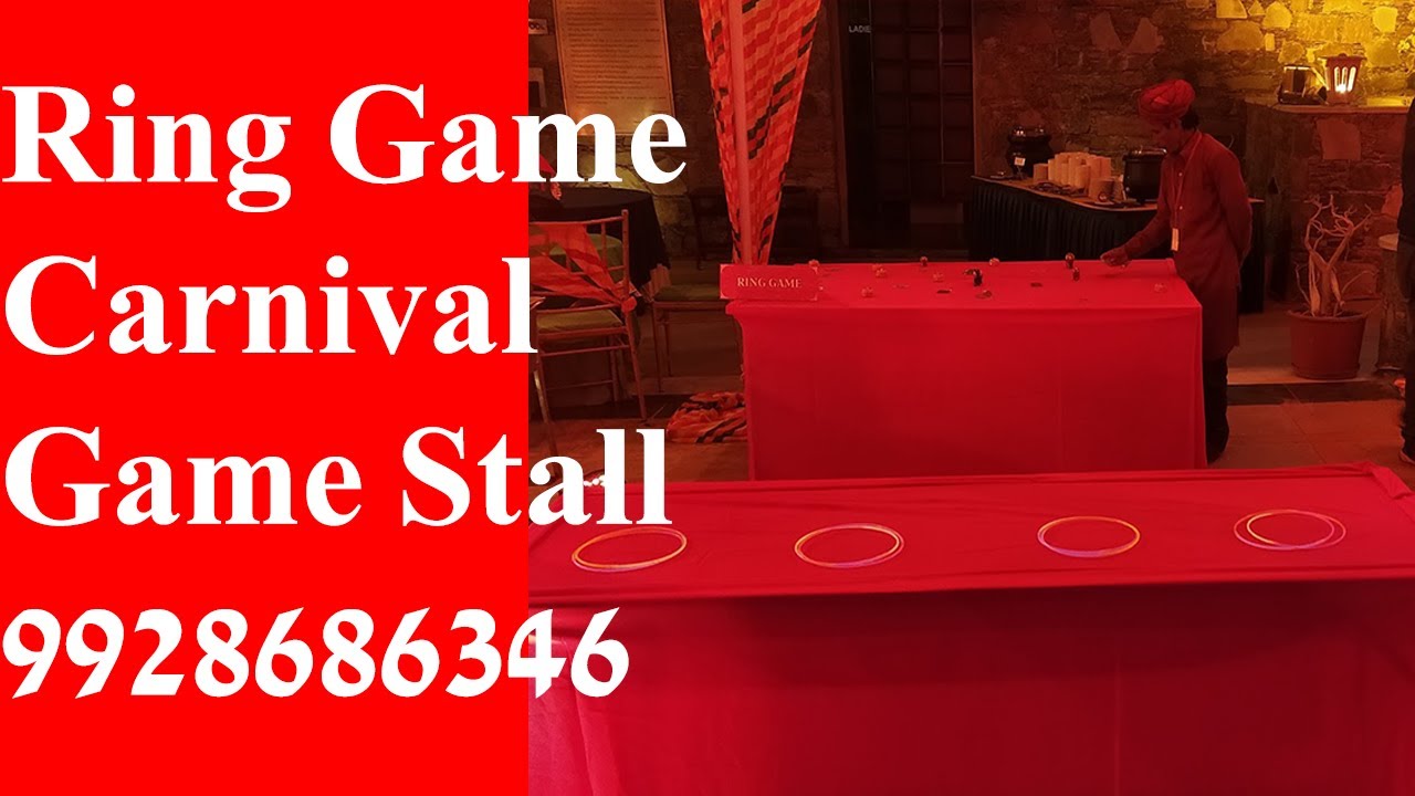 Wedding Ring Toss Challenge in Udaipur|Carnival Game|Ring Toss Game for ...