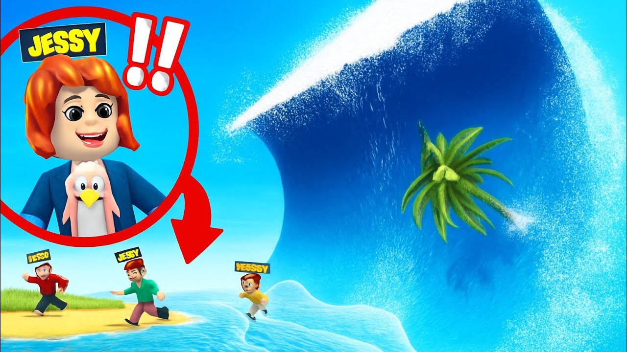 Vetri gamer Jessy Playing Tsunami Survival Roblox gameplay Tamil - YouTube