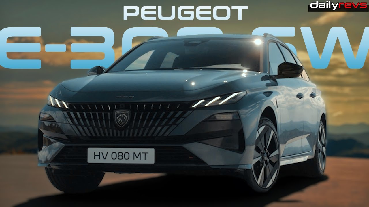 2026 Peugeot E 308 SW | Ingaro Blue | Design Details ! - YouTube