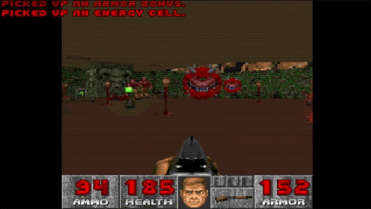 SNES - The Ultimate Doom - E2M5: Command Center - [UV] - 100% Kills ...