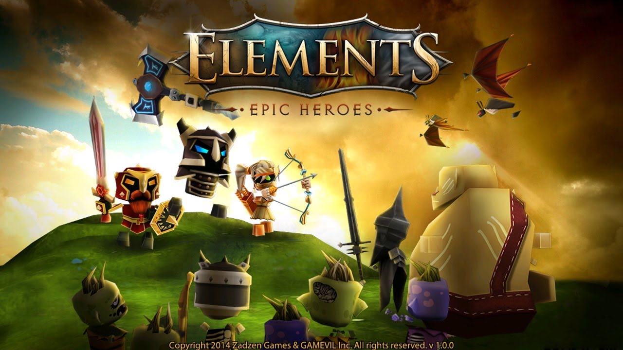 Elements: Epic Heroes - iOS / Android - HD (Sneak Peek) Gameplay ...