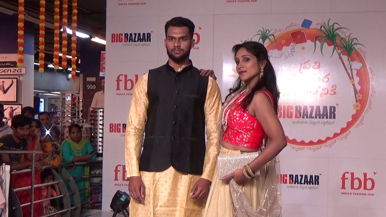 fbb launches special collection for Sankranthi with the glamorous Pranitha Subhash - YouTube