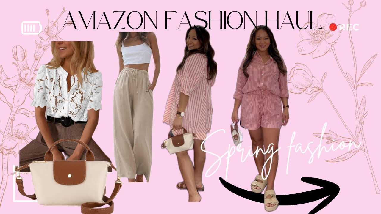 Amazon Spring fashion haul 🌸 - YouTube