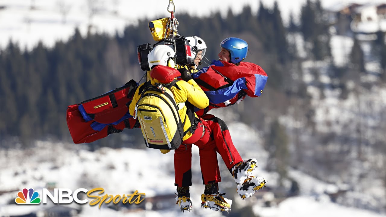 Ryan Cochran-Siegle crashes in Kitzbuehel downhill, suffers minor ...