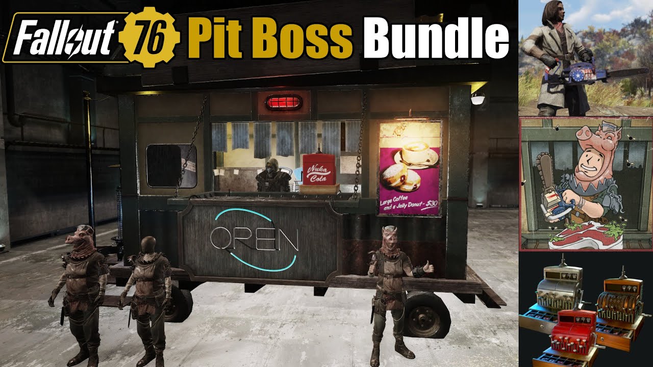 Pit Boss Bundle - Fallout 76 Showcase - YouTube