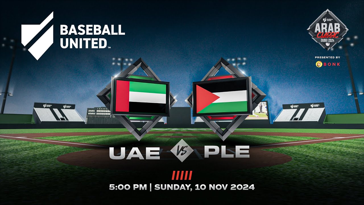 UAE vs. Palestine Live Stream (Nov 10) | 2024 Baseball United Arab ...