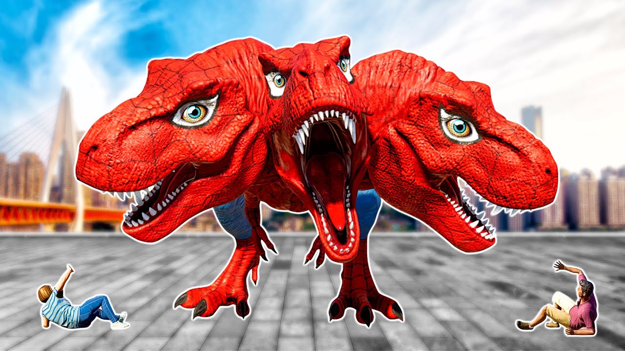 Deadpool T-Rex VS. Indominus: The Epic Showdown || Dinosaur Channel ...