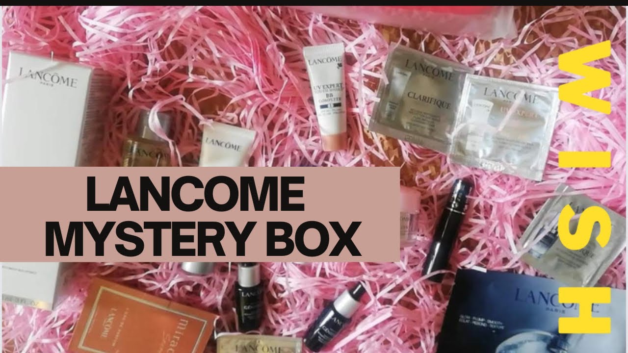 Lancôme Mystery Box ||skincare|| #lancôme #skincare # ...