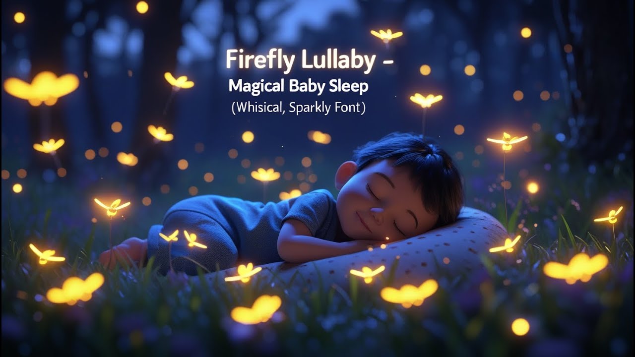 Firefly Lullaby for Baby Sleep Dance at Dusk - Magical Music for ...