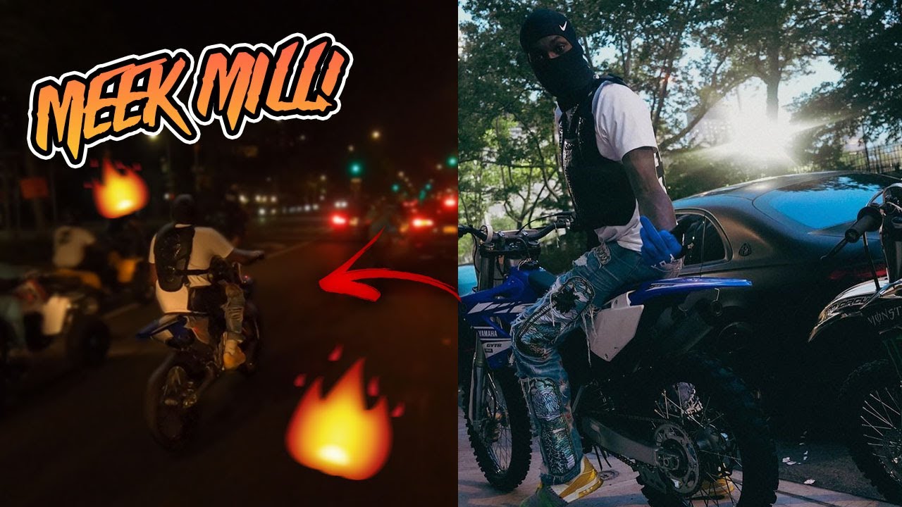 I RODE DIRT BIKES WITH MEEK MILL IN NEW YORK CITY! | JUSTDOITTRAY FT ...