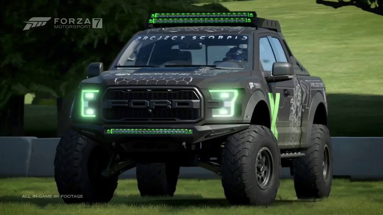 Forza Motorsport 7 Official Ford F-150 Raptor Xbox One X Edition ...