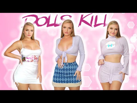 Dolls Kill Sugar Thrillz Try On Haul | Dolls Kill Biggest Sale of The Year | Winter Lookbook