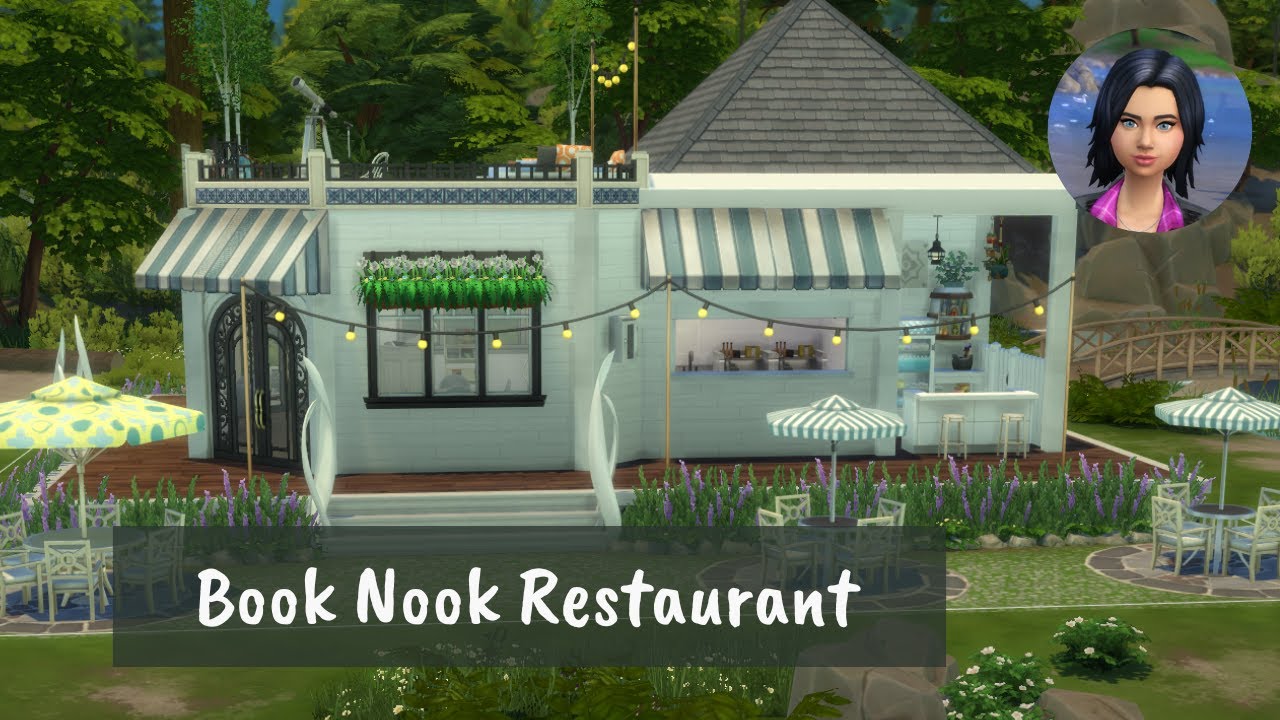 Little Falls Book Nook Restaurant | Copperdale | The Sims 4 ...