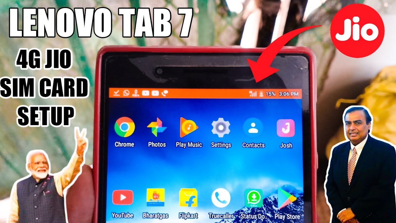 Lenovo Tab 7 Me Jio Sim Kaise Use Kare | Lenovo Tab 7 Jio Sim Calling ...