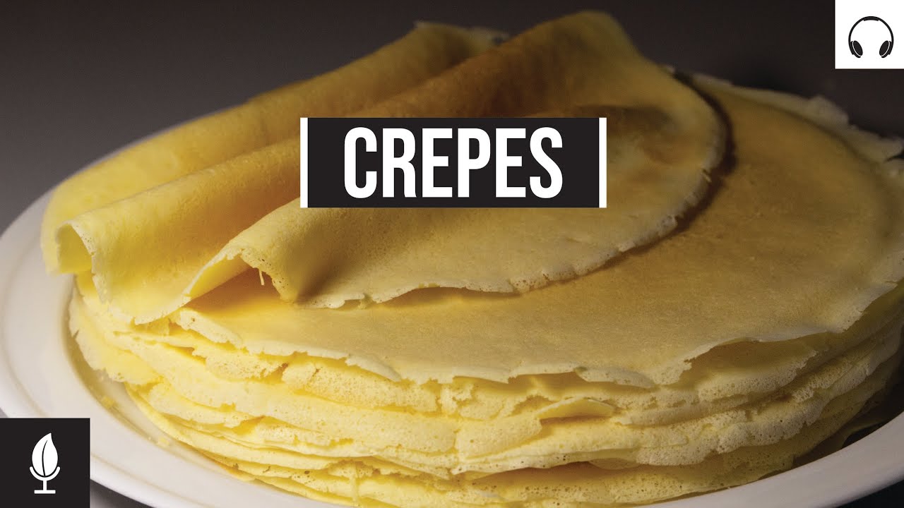 Thin Pancakes | Crepes Recipe - YouTube
