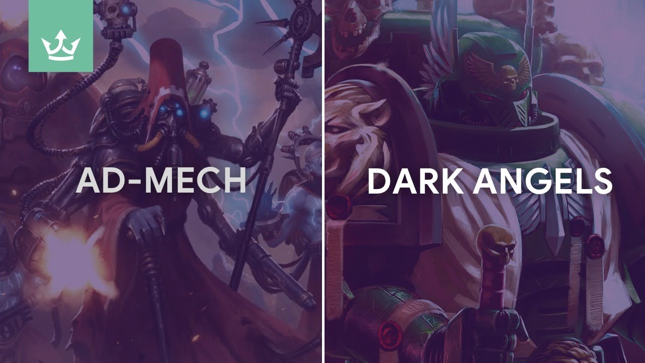 Dark Angels vs Ad-Mech - Warhammer 40k Battle Report - Psychic ...