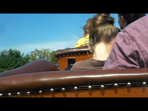 Jack Rabbit roller coaster, Kennywood Park Pittsburgh, PA - YouTube