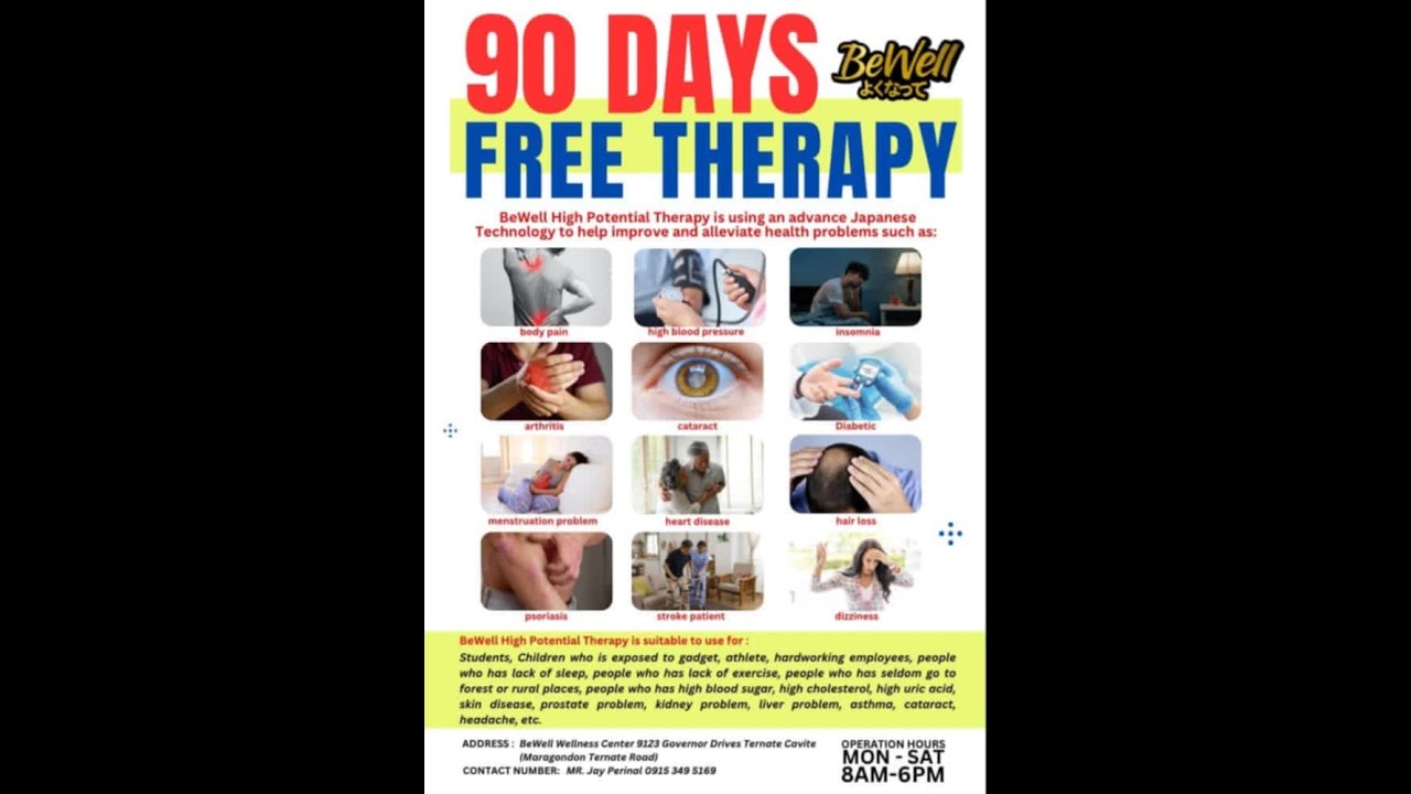 BEWELL HIGH POTENTIAL THERAPY - YouTube