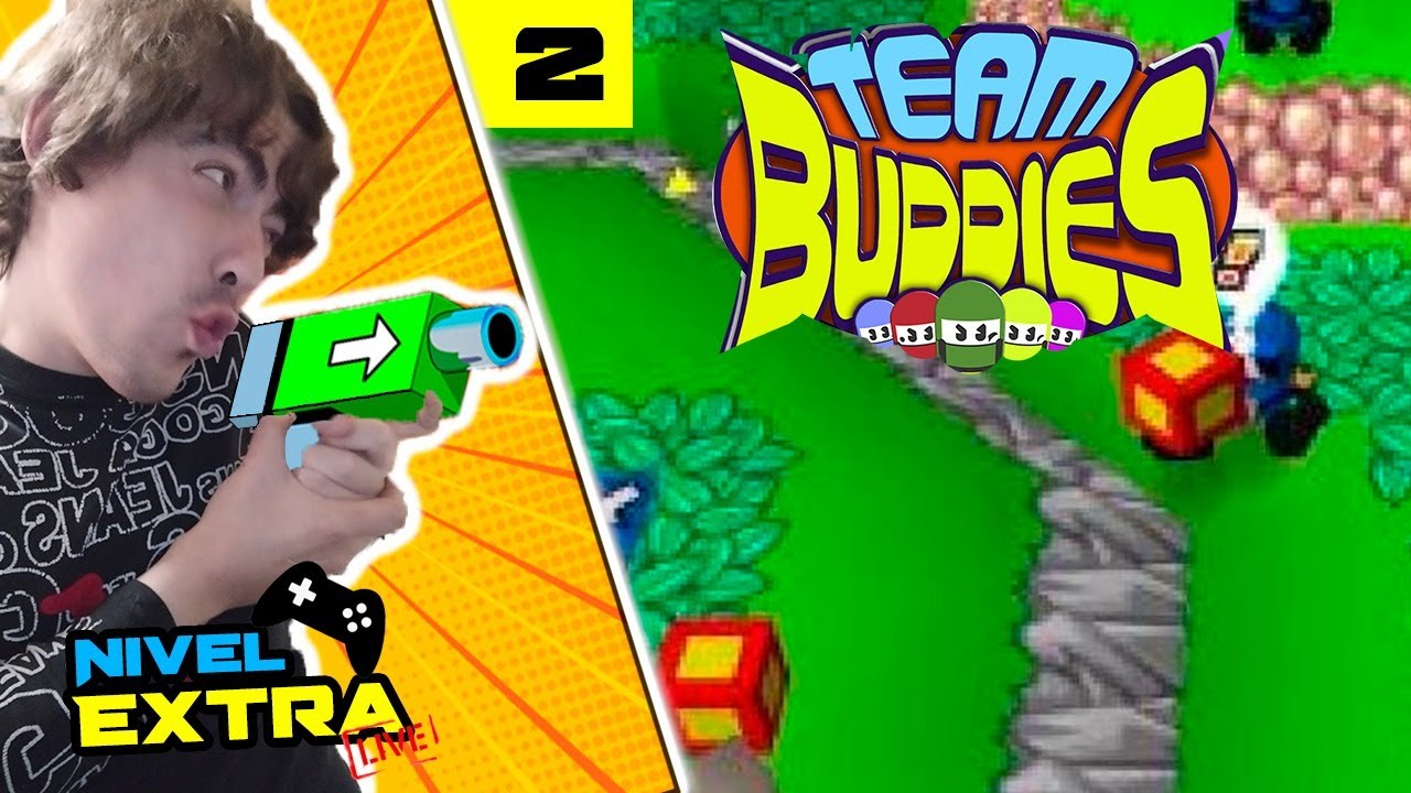 CONSTRUYENDO UNA ARMADA MUY ARMADA - team buddies de ps1 - YouTube