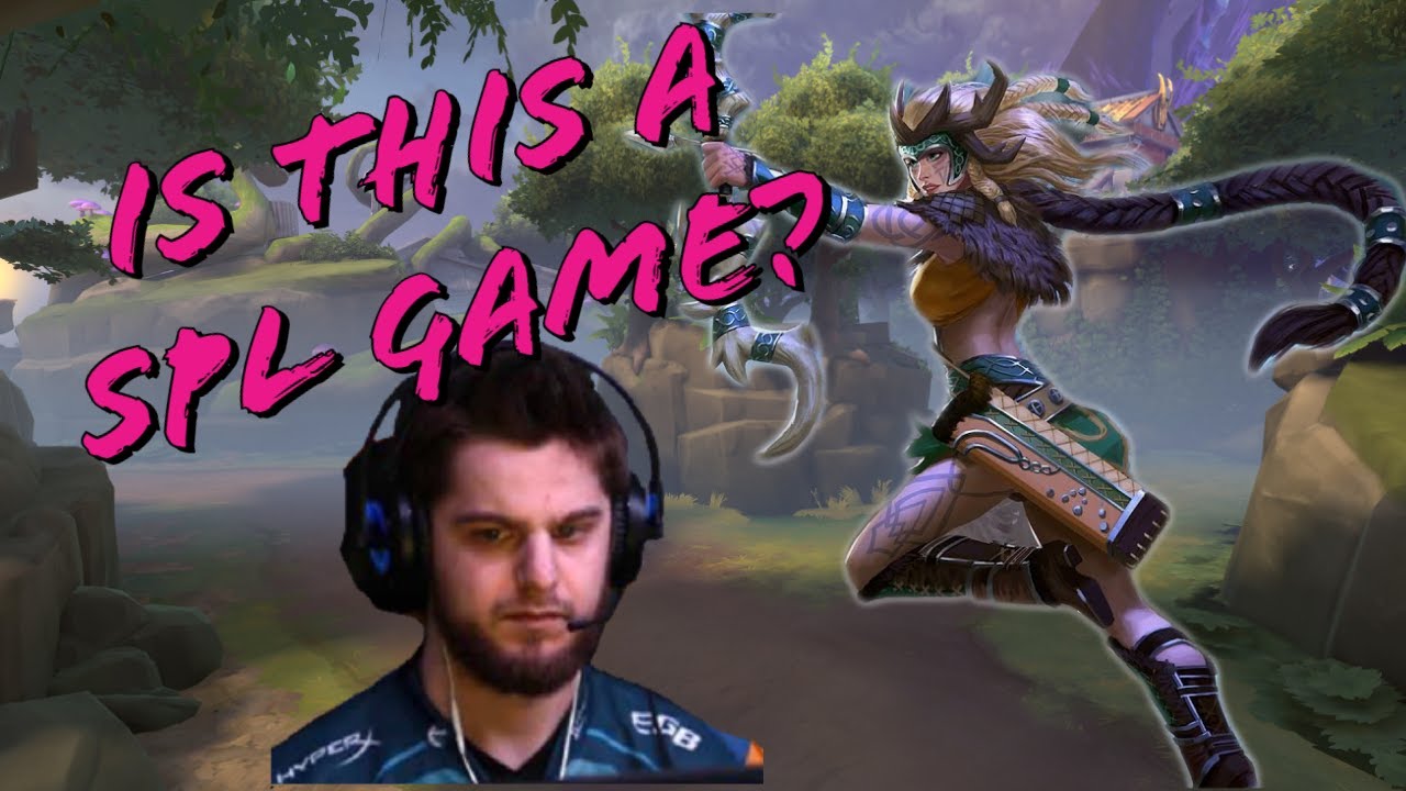 A RANKED GAME SO STACKED ITS PRACTICALLY AN SPL GAME - SMITE - YouTube