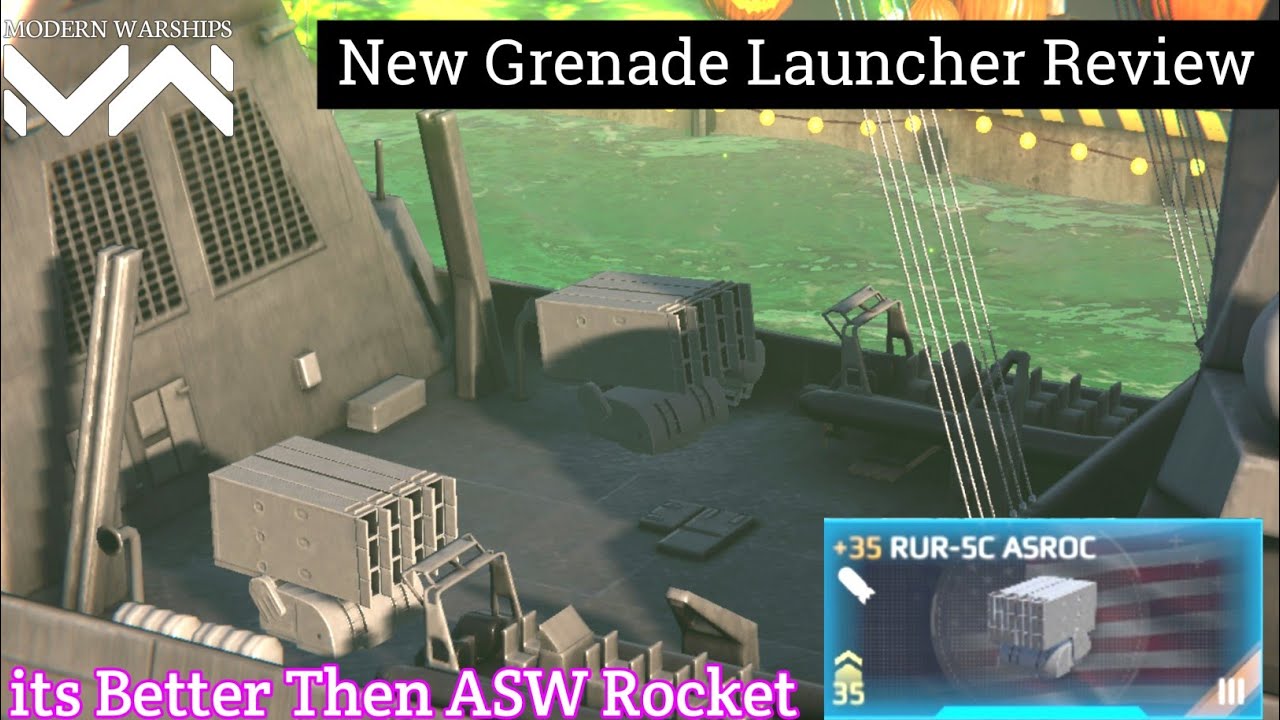 RUR-5C ASROC - New Grenade Launcher Review.. Its Better Then ASW Rocket ...