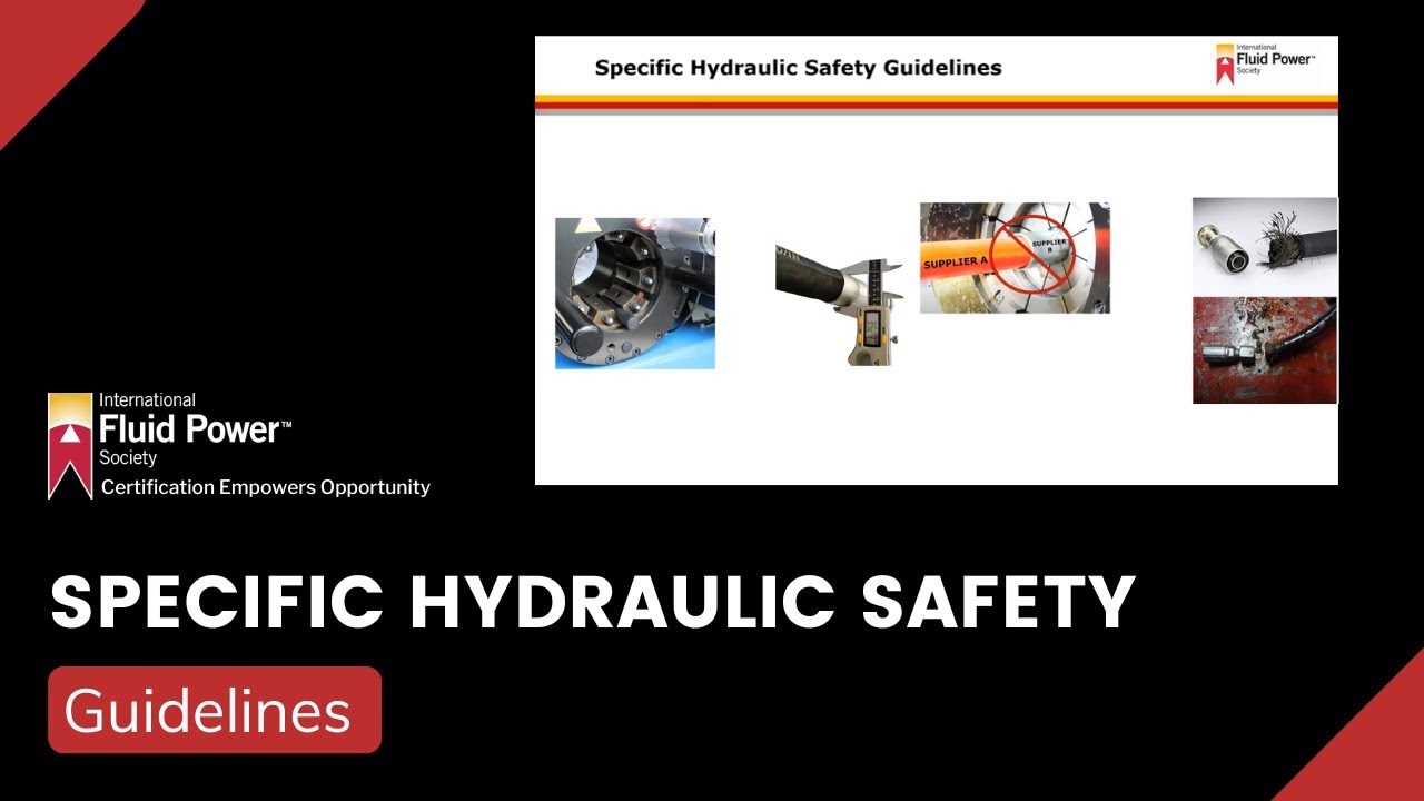 Specific Hydraulic Safety Guidelines - YouTube