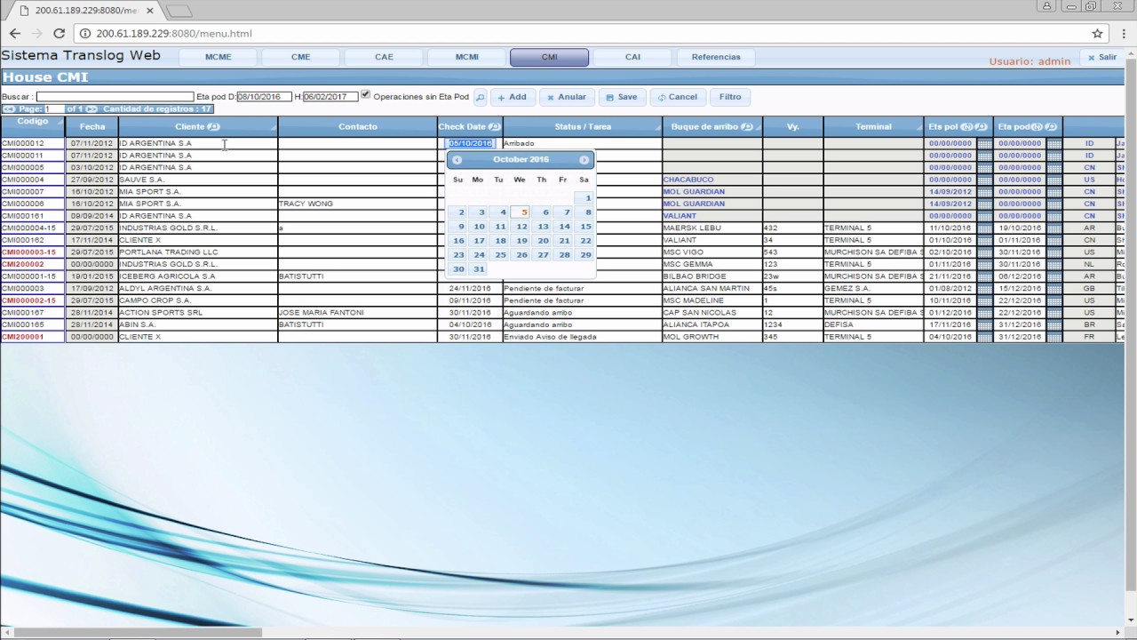 WebBoking sistema Translog - YouTube