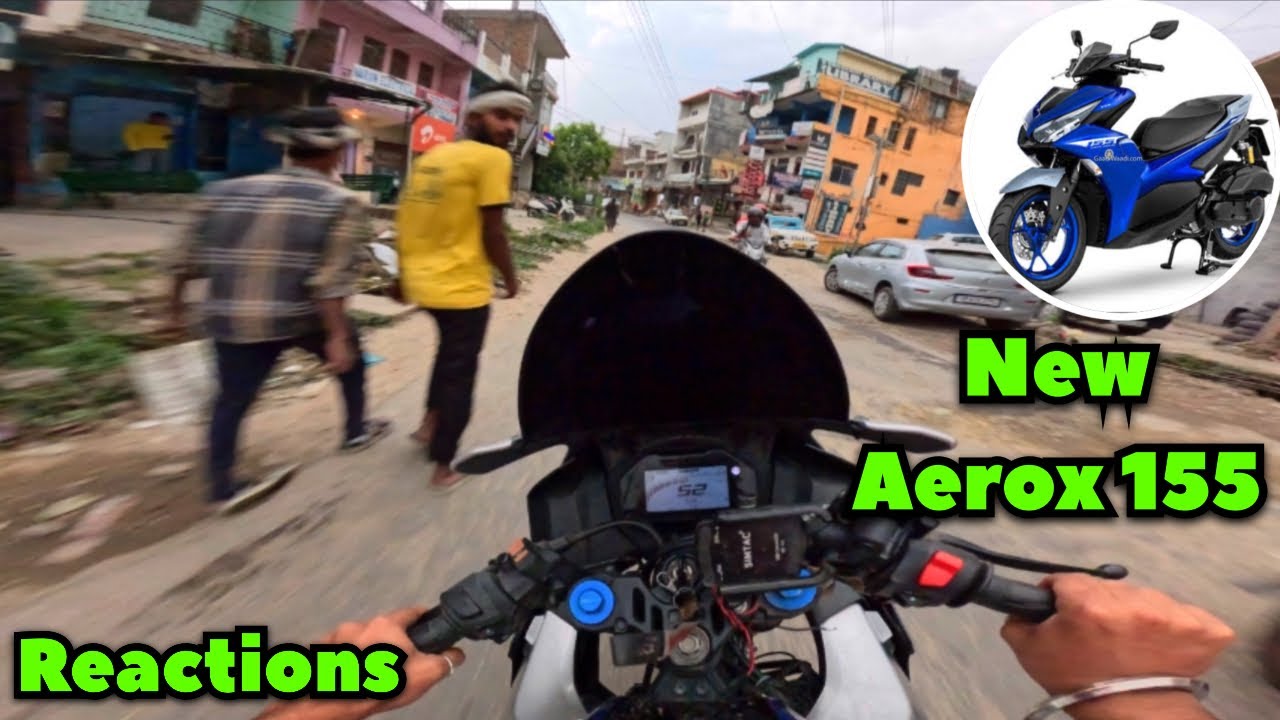 New Aerox 155 Delivery/ Reactions/ Hyper ride / 5k complete/ @hs ...