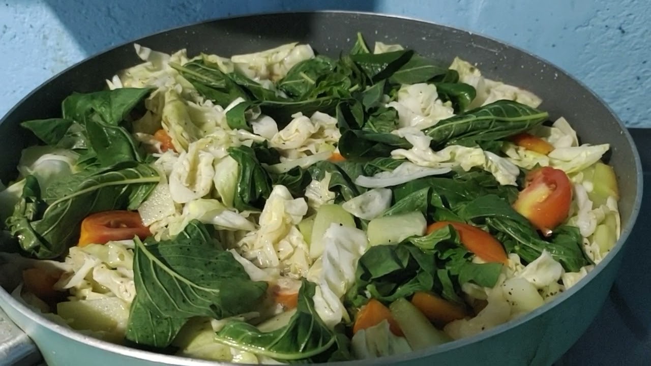 Spinach cabbage 🙂 - YouTube