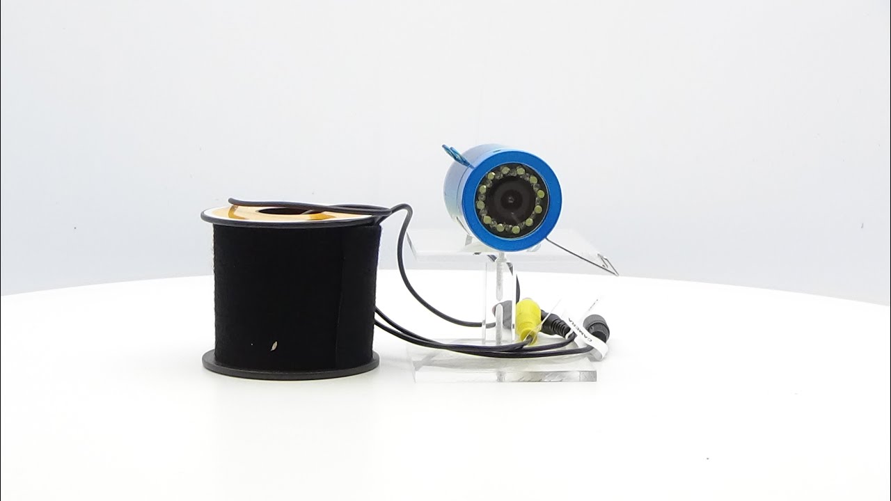 Onderwater vis camera 1200tvl 15 meter kabel - uwc9 - YouTube
