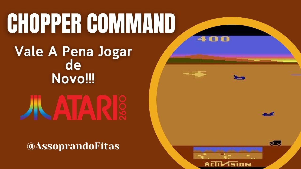 🔴 Atari Gameplay - 🕹️ Chopper Command [5] - YouTube
