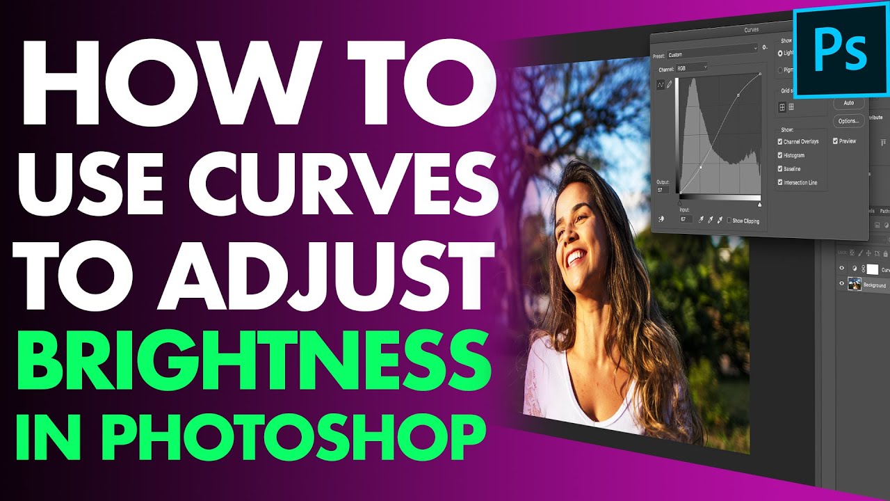 HOW TO MAKE IMAGES BRIGHTER IN PHOTOSHOP 2020 Using Curves Adjustment Layers For Contrast HOW TO MAKE IMAGES BRIGHTER IN PHOTOSHOP 2020 Using Curves Adjustment Layers For Contrast