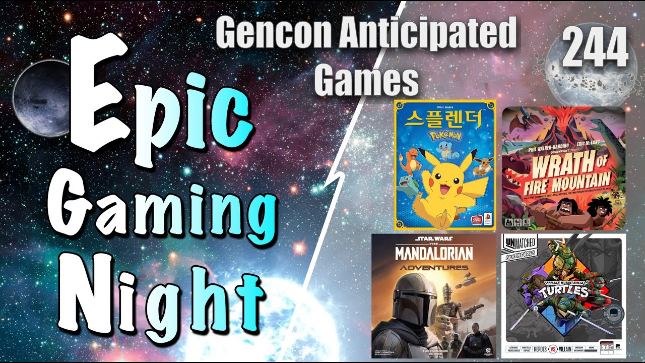 Epic Gaming Night EP 244 Board Game Cons! - YouTube