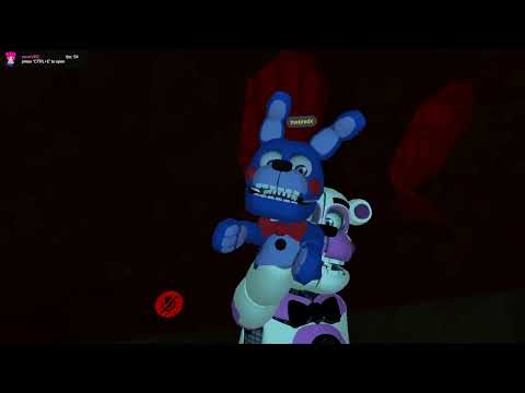 Vrchat  - FUNTIME FREDDY AND BONBON IN A NUTSHELL