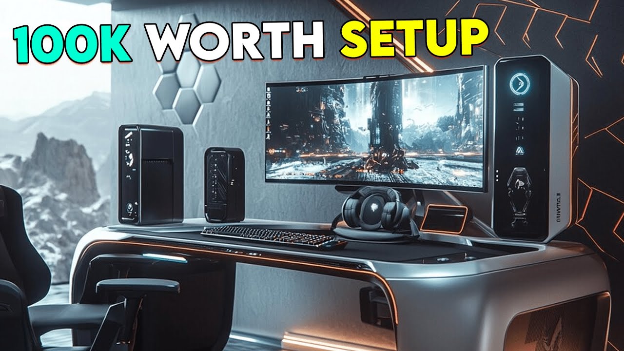 My Rs.100000 Gaming SETUP Tour 😎 | Best Budget Gaming Setup tour ...