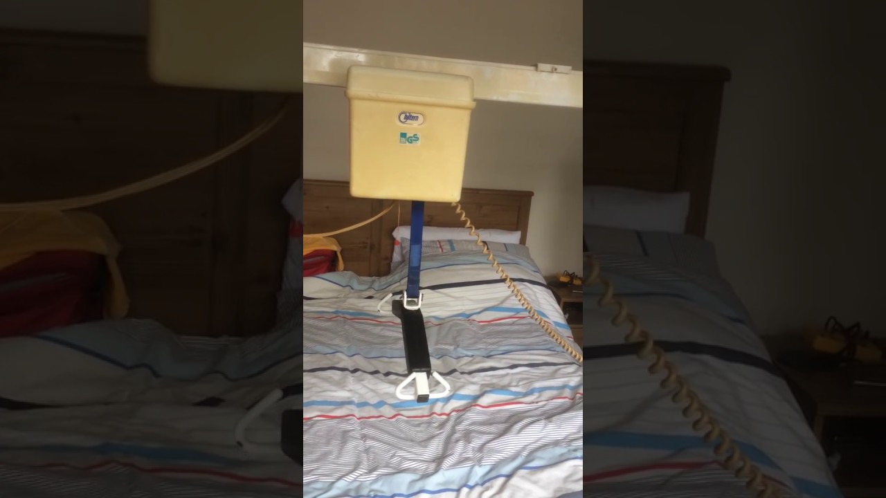 Chiltern Inverdex Wispa 100 Ceiling Mounted Hoist with 2.5 Metre Track ...