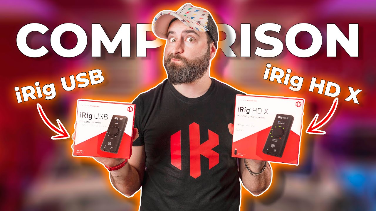 Choose the Right Audio Interface | iRig USB vs iRig HD X | COMPARISON ...