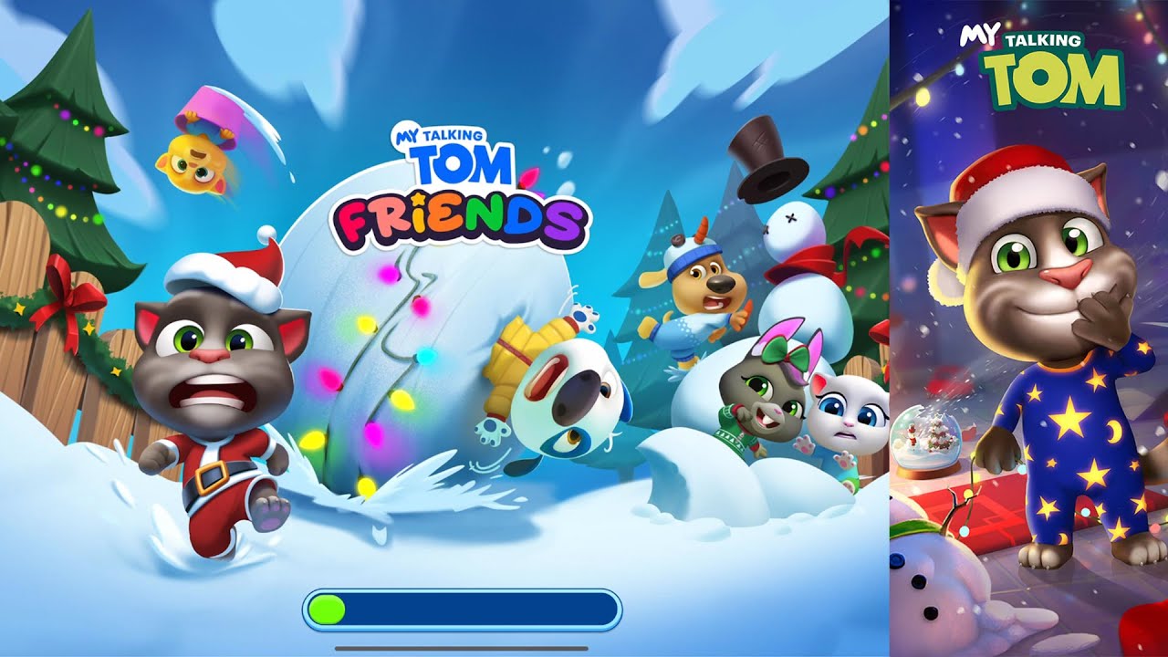 My Talking Tom Friends vs my talking tom - YouTube