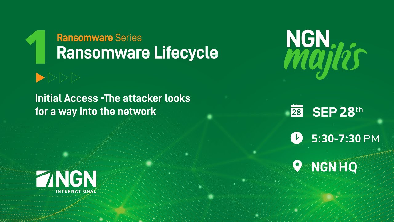 NGN Majlis: 4-Part Ransomware Series - Part 1 - YouTube