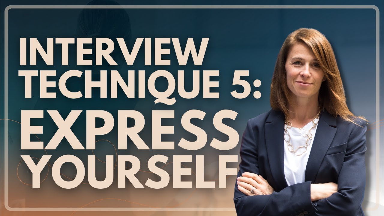 How To Express Yourself In An Interview Speaking Tips YouTube