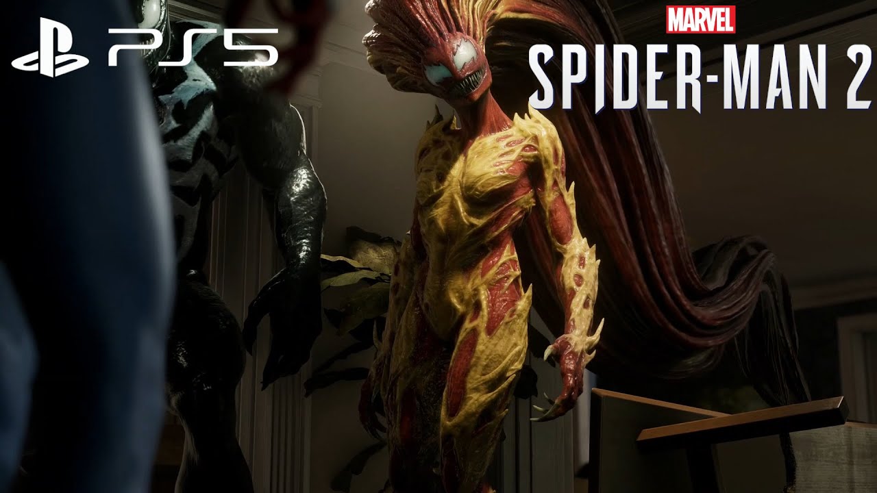 Spider-Man 2 - Harry Turns MJ Into Scream 1080p PS5 - YouTube